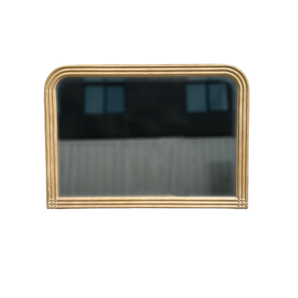 Vintage Jay Spectre Cerused Oak Mirror (Jay Spectre for Century Furnit ...